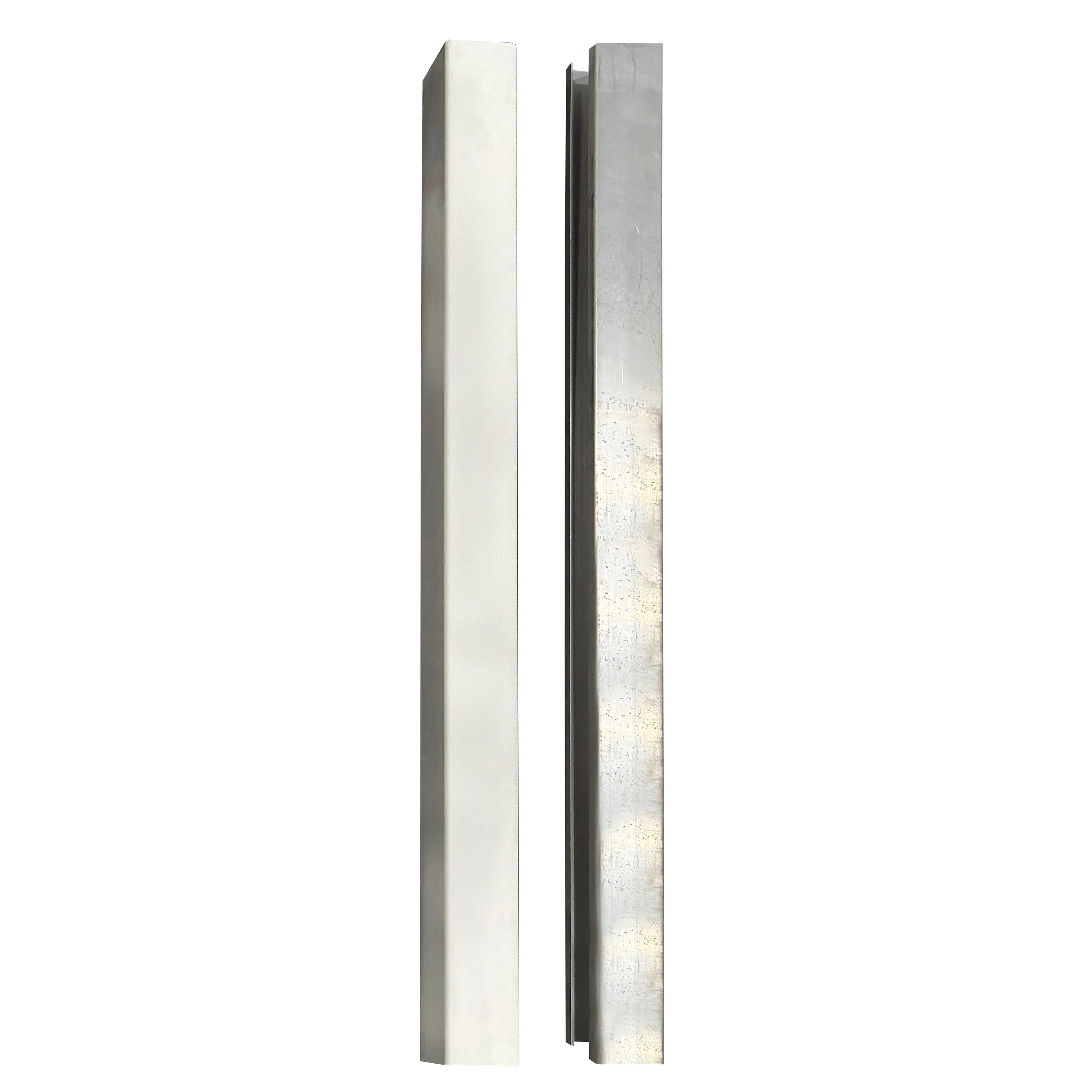 Pearl White Vinyl Fence Post with Aluminum Insert 8-ft – Everhome